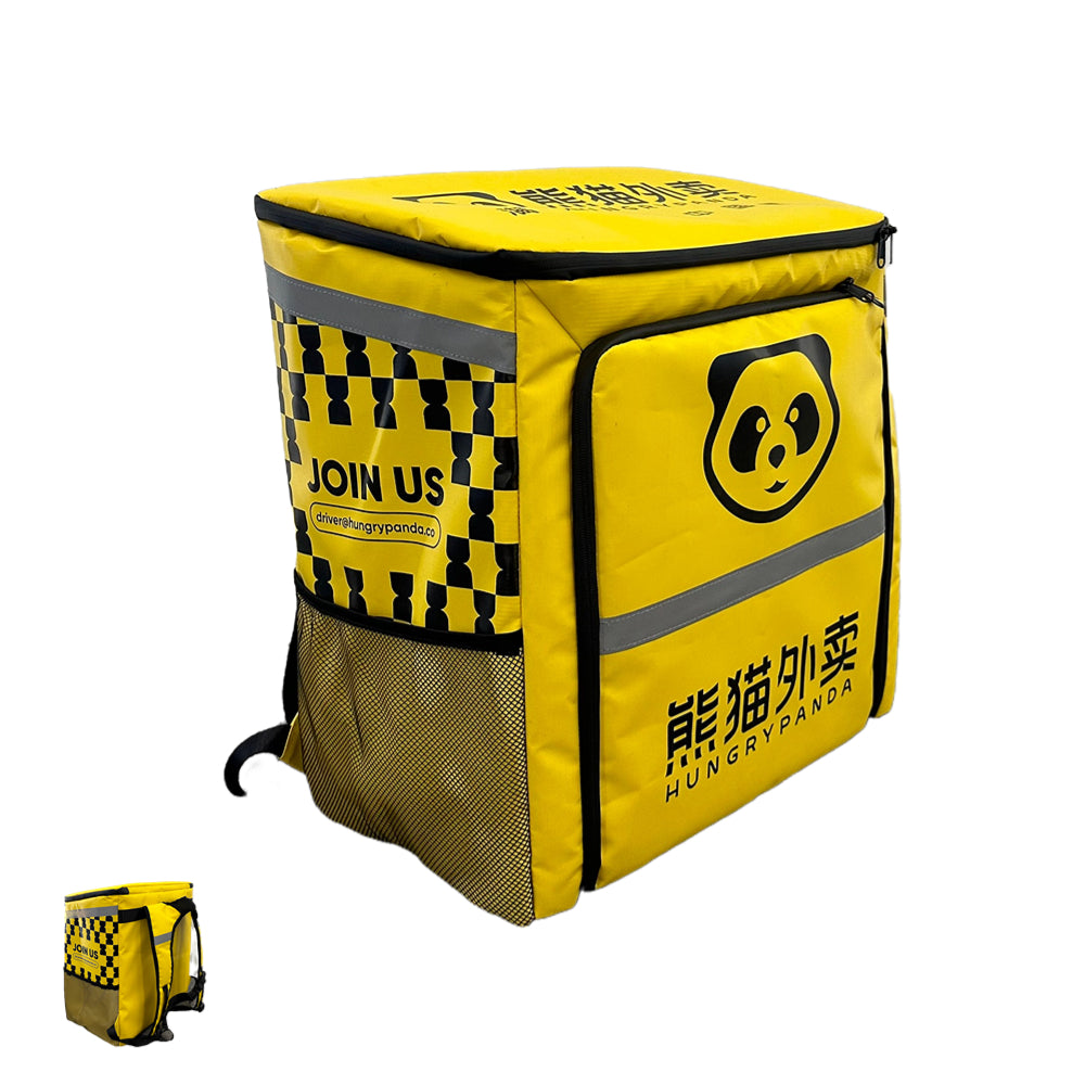 双肩保温配送箱一个 – HungryPanda packaging